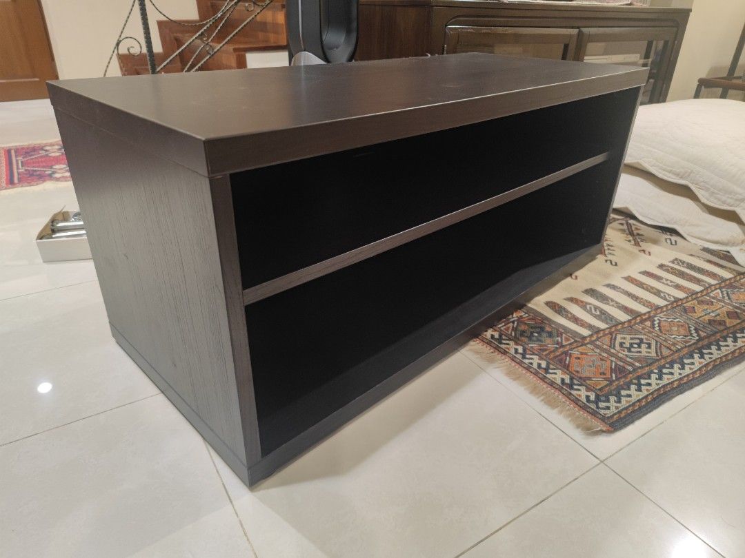 [wts] Ikea MOSJO TV cabinet/rack Black made in Poland. Free Ikea CAPITA ...