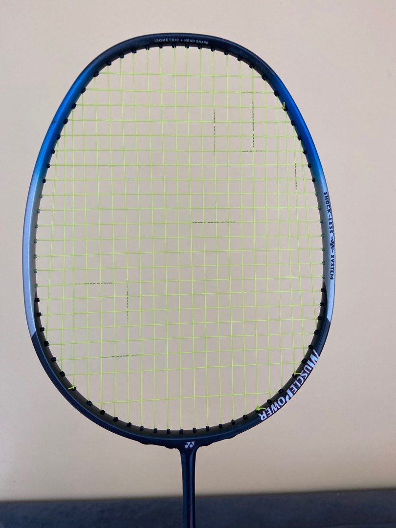 Yonex Muscle Power 22 with BG 66 Ultimax, Sports Equipment, Sports ...