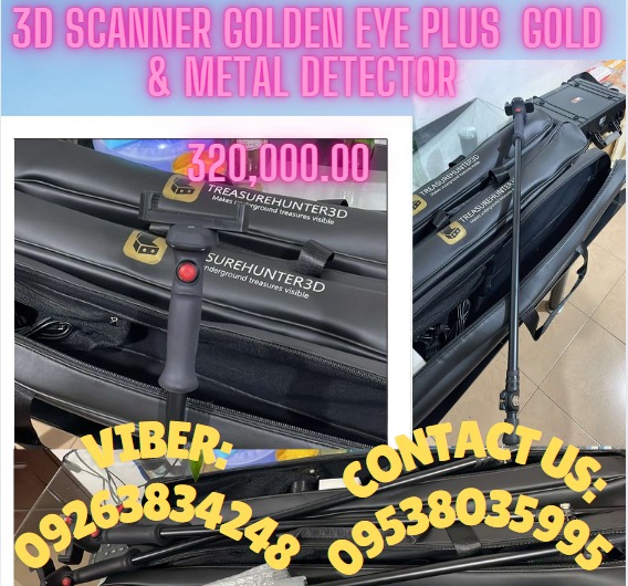 3D SCANNER GOLDEN EYE PLUS GOLD & METAL DETECTOR, Everything Else ...