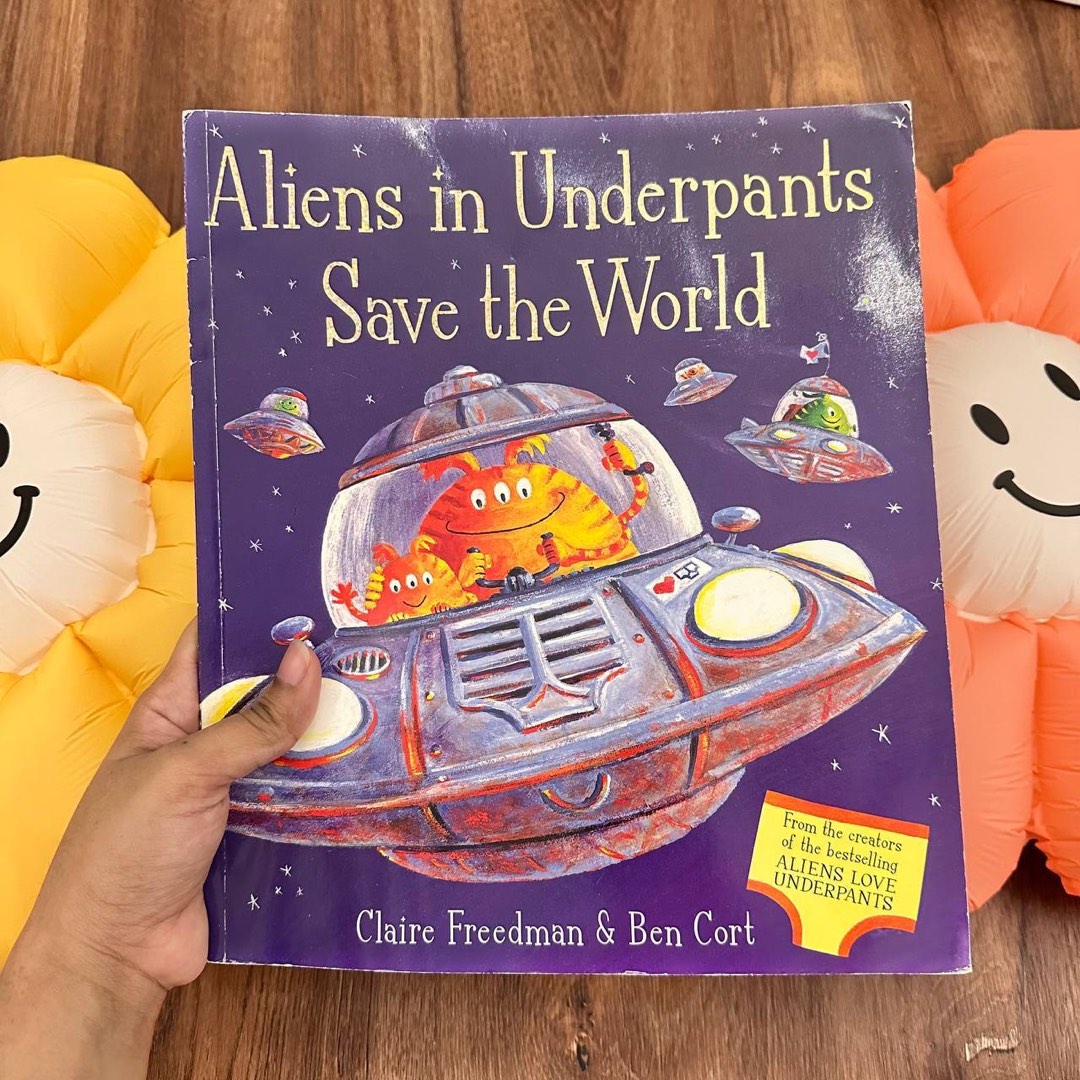 Alien In Underpants Save The World (Children’s Storybook) , Hobbies ...