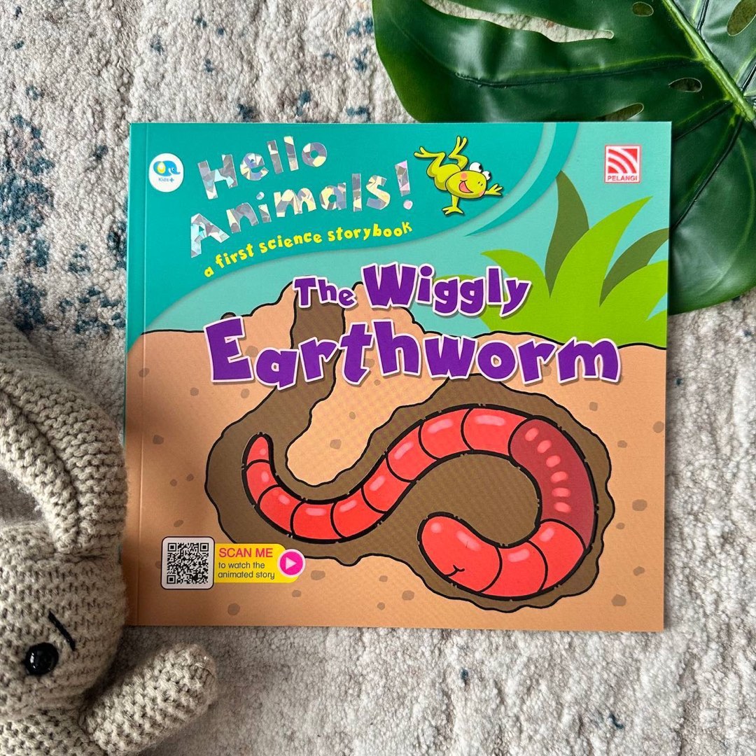 Hello Animals! “The Wiggly Earthworm” (a first science storybook ...
