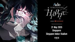 Ado WORLD TOUR 2025 “Hibana” Powered by Crunchyroll in Singapore ...