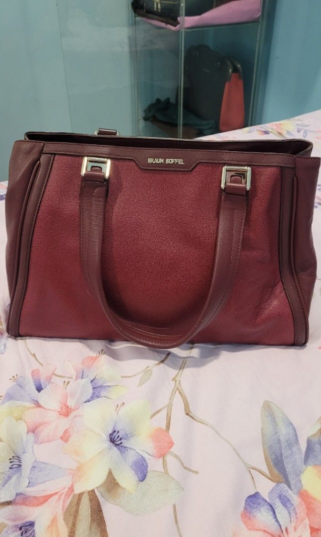 Authentic Braun buffel bag, Women's Fashion, Bags & Wallets, Tote Bags ...