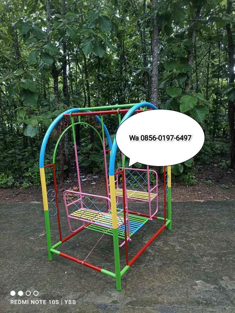 Bengkel Las Ayunan Besi Taman Dan Ayunan Gapura Di Doko Blitar, Toys & Collectibles, Mainan di ...