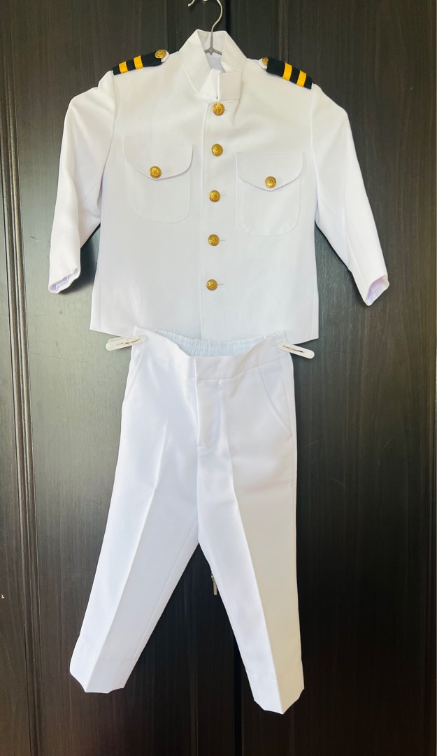 Boy 3yrs old Seaman/Captain costume, Babies & Kids, Babies & Kids ...