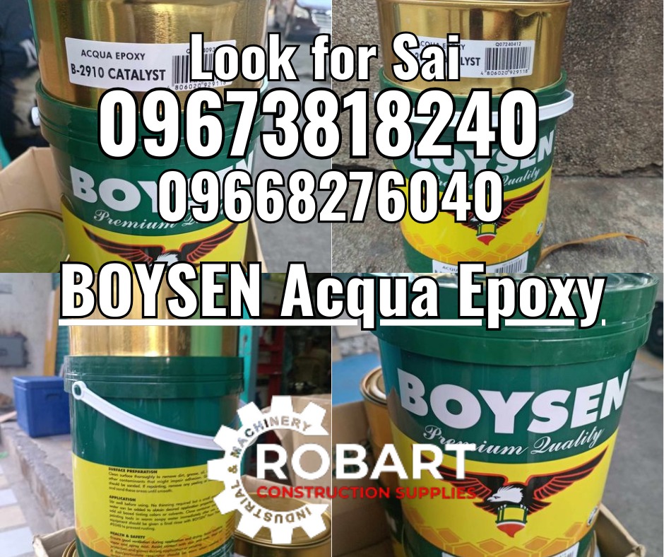 BOYSEN Acqua Epoxy, Commercial & Industrial, Construction Tools ...
