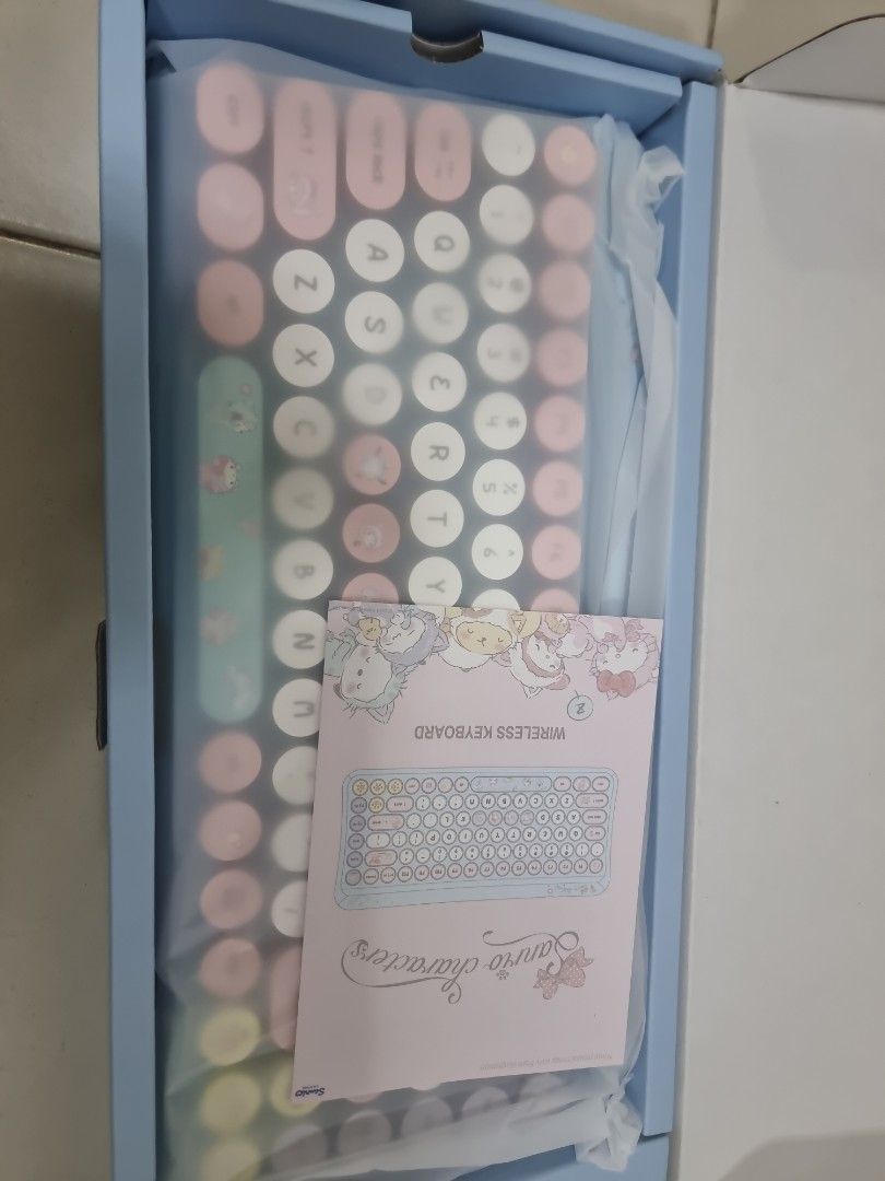 Cinnamoroll sanrio Wireless Keyboard, Computers & Tech, Parts ...