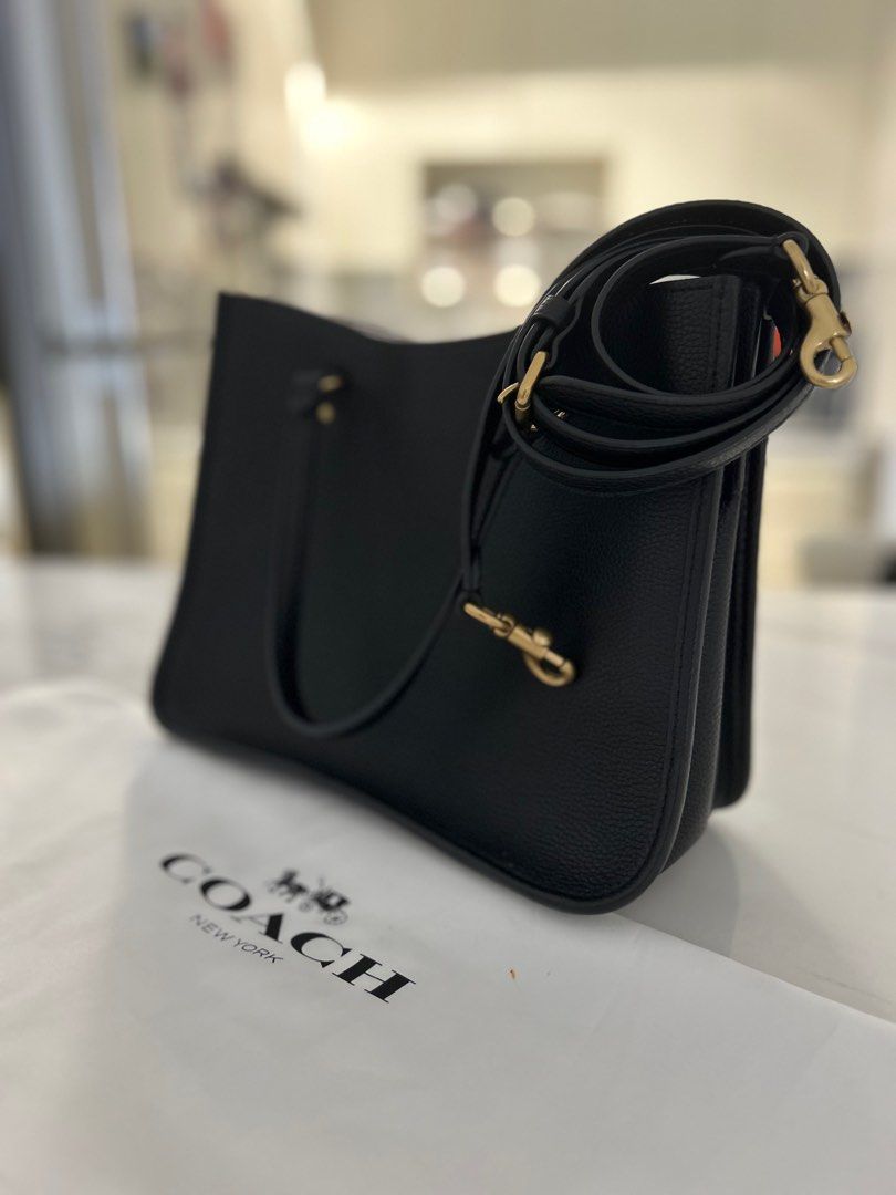 Coach Tyler Carryall 28 Crossbody Tote Bag Black, Luxury, Bags ...