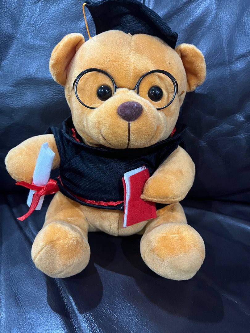 Convocation/Graduation Cute Bear, Hobbies & Toys, Toys & Games on Carousell