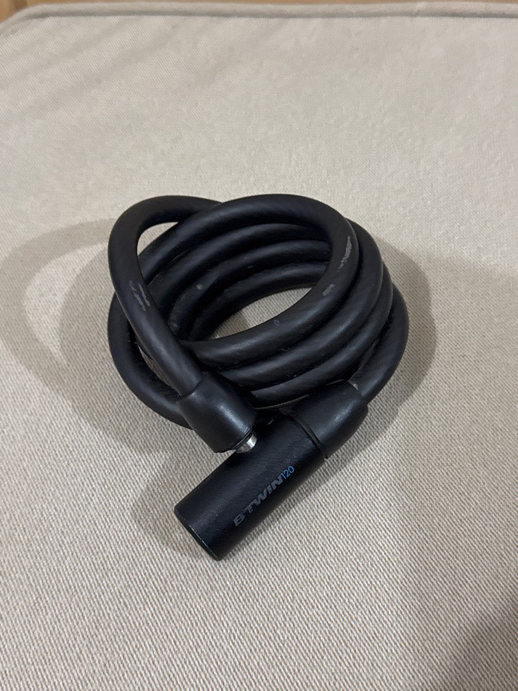 Decathlon Bike Lock, Sports Equipment, Bicycles & Parts, Bicycles on ...