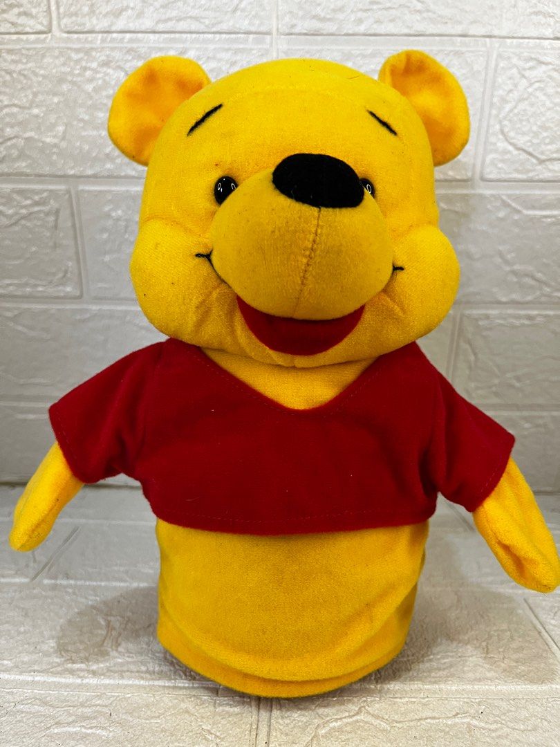 Disney Classic Winnie The Pooh Hand Puppet x Plush/Stufftoy, Hobbies ...