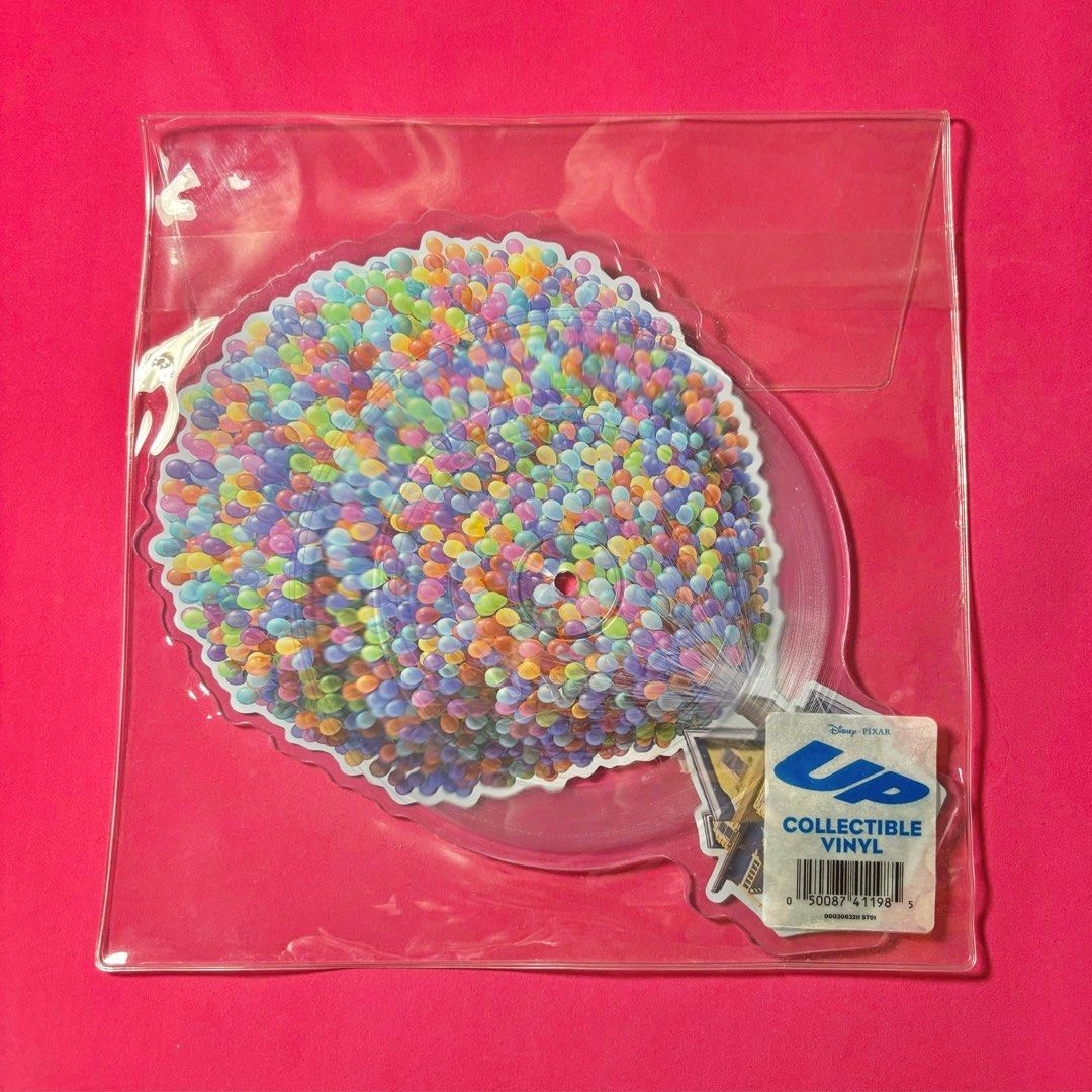 Disney Pixar Up! Soundtrack LP by Michael Giacchino - 10" Die-Cut ...