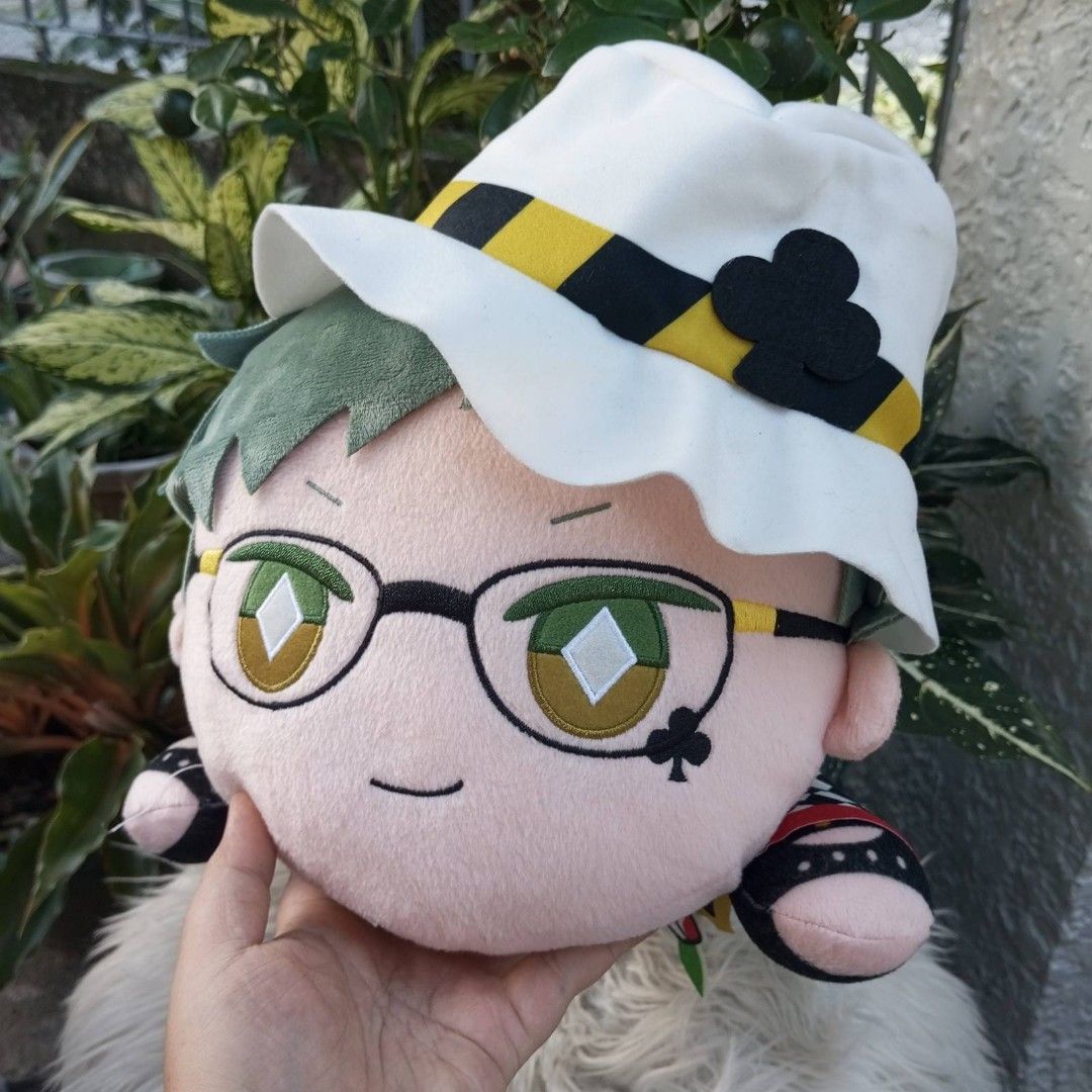 DISNEY Twisted Wonderland Trey Clover 15 inches Nesoberi Plush Toy ...