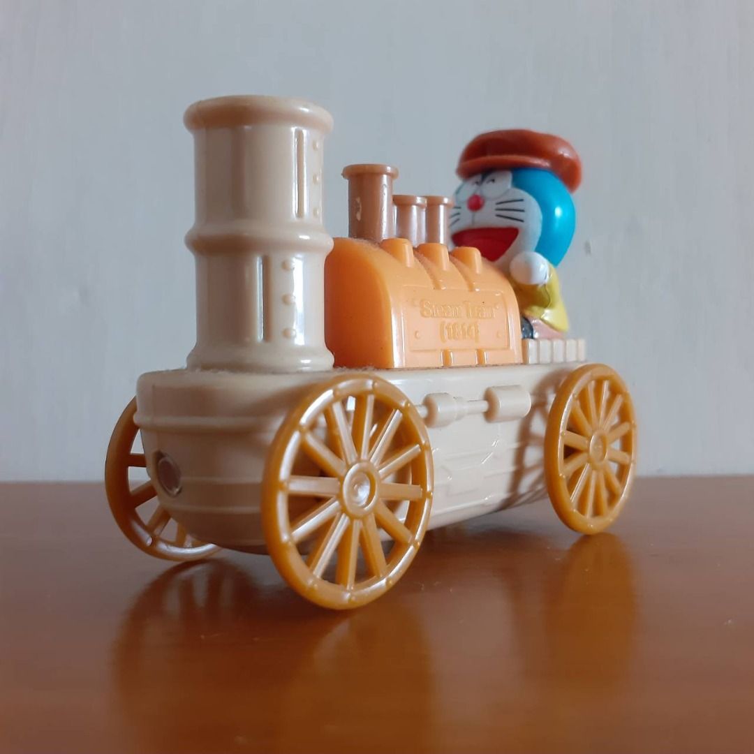 DORAEMON STEAM TRAIN 1814 小叮噹 哆啦A夢 蒸汽火車 公仔 玩具 家飾 擺飾, 書籍、休閒與玩具, 玩具、公仔、桌遊 ...