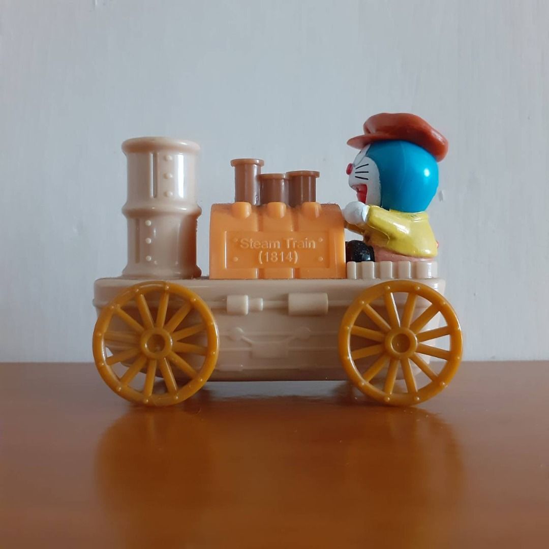 DORAEMON STEAM TRAIN 1814 小叮噹 哆啦A夢 蒸汽火車 公仔 玩具 家飾 擺飾, 書籍、休閒與玩具, 玩具、公仔、桌遊 ...