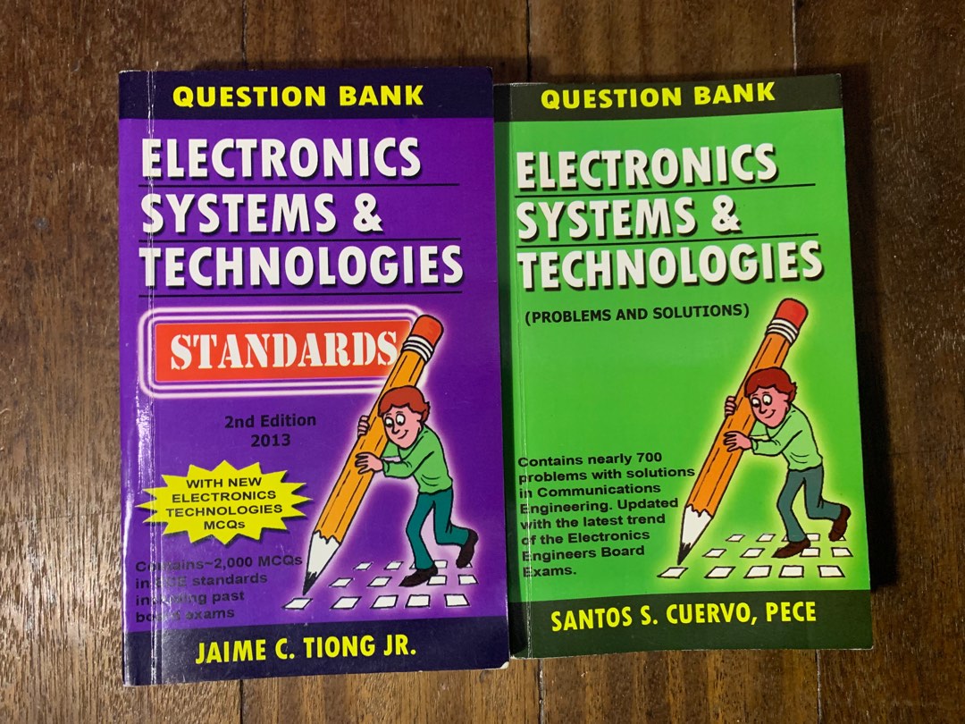 ECE EST Review Books Excel Question Bank Cuervo Tiong, Hobbies & Toys ...