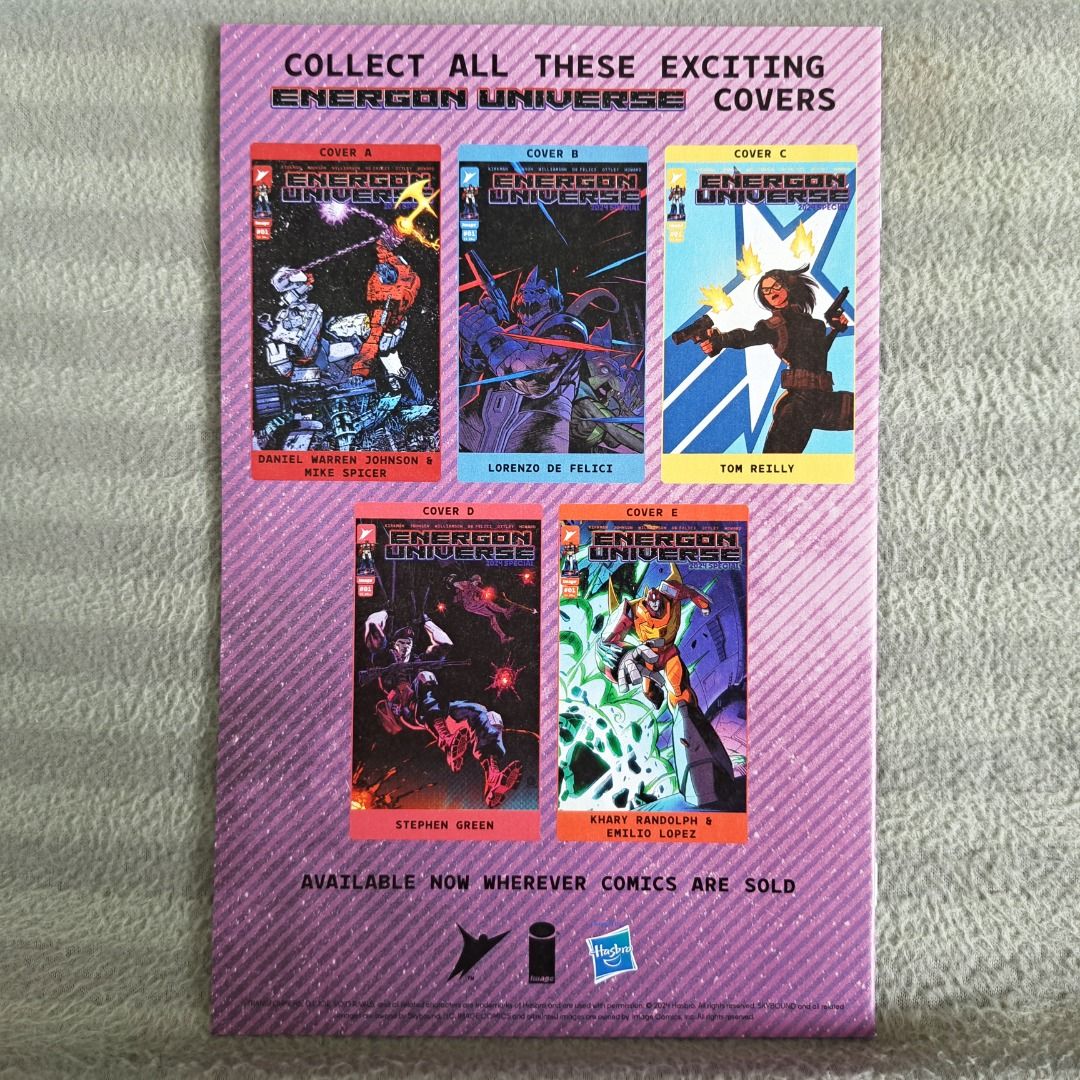 Energon Universe Special #1 (One-Shot) Image/Skybound Comics (Robert Kirkman, Lorenzo De Felici ...