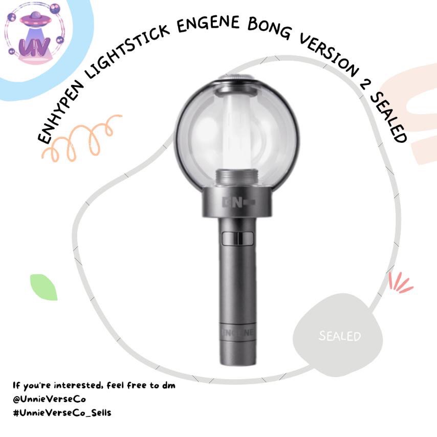 ENHYPEN ENGENE BONG LIGHTSTICK Version 2 Sealed, Hobbies & Toys ...