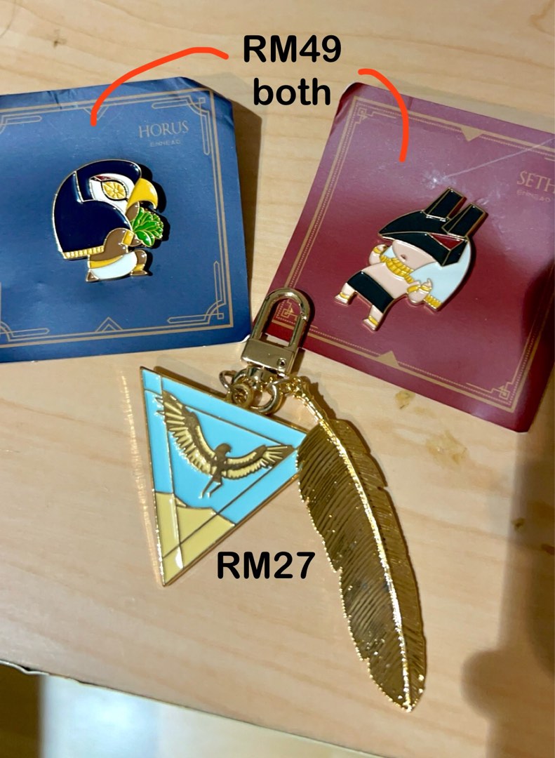 Ennead Manhwa merch - pin and keychain, Hobbies & Toys, Collectibles ...