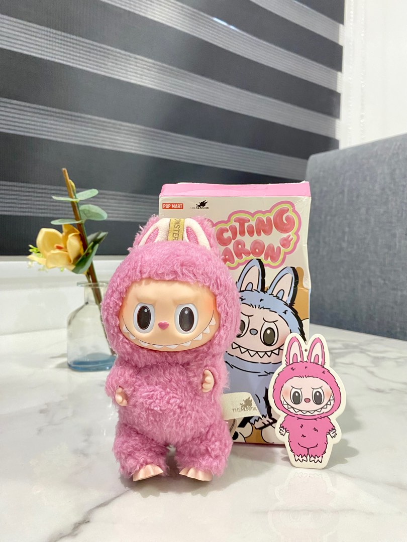 Labubu V1 Exciting Macaron - Lychee Berry, Hobbies & Toys, Toys & Games ...