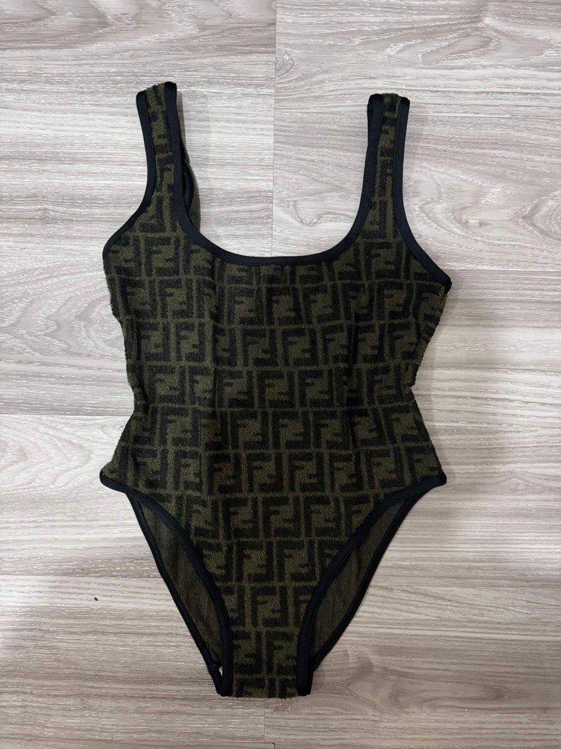 FENDI SWIMWEAR, Women's Fashion, Swimwear, Bikinis & Swimsuits on Carousell