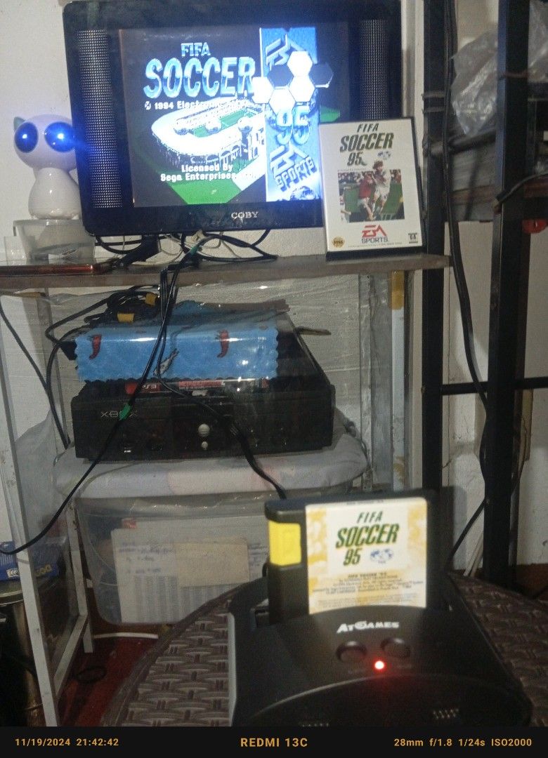 Fifa Soccer 95 With Manual & Box Sega Genesis Cartridge, Video Gaming ...
