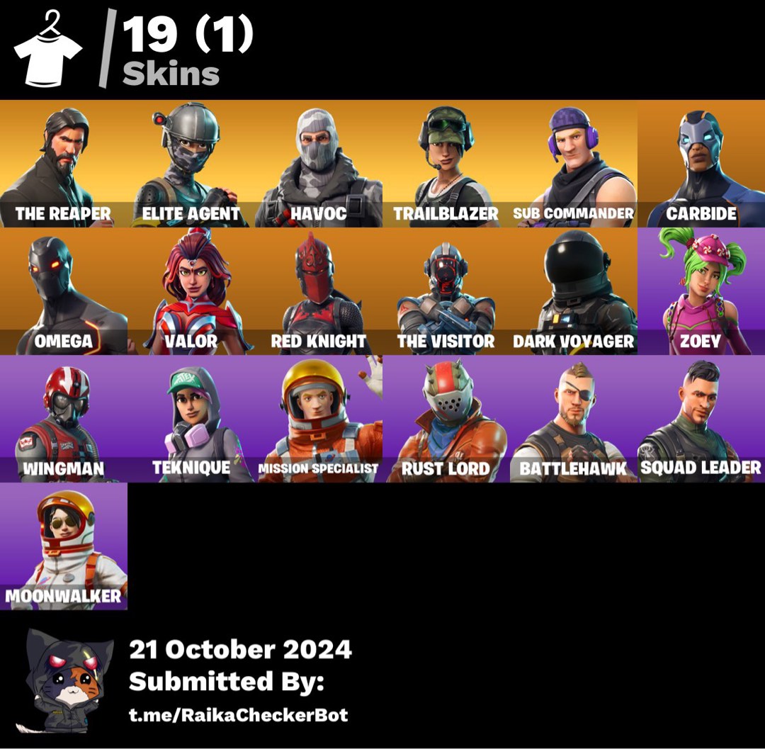 Fortnite acc og for sale, Video Gaming, Video Games, Others on Carousell