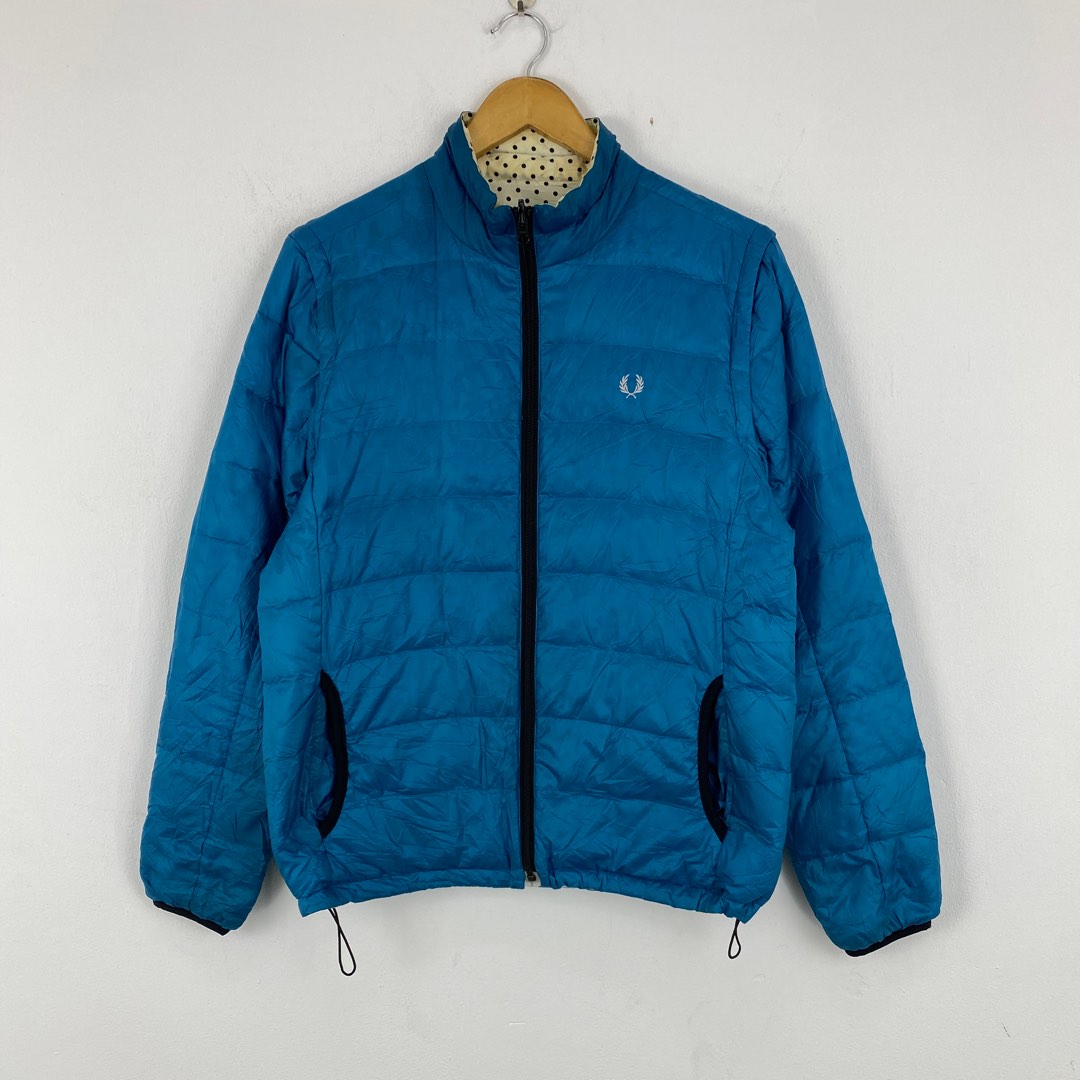 Fred Perry Reversible Puffer Jacket, Men's Fashion, Coats, Jackets and ...