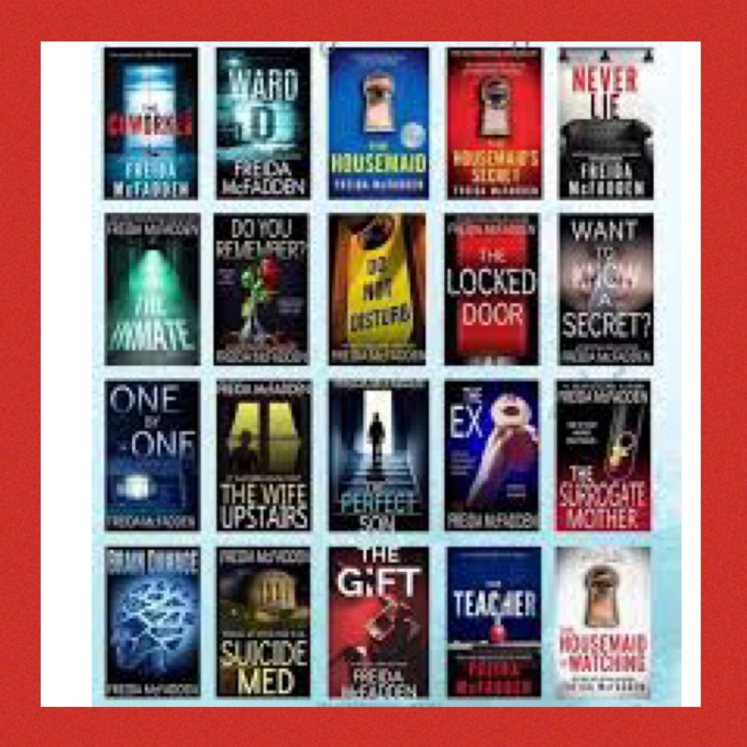 Freida Mcfadden : Housemaid Series / The Boyfriend / The Teacher / The ...