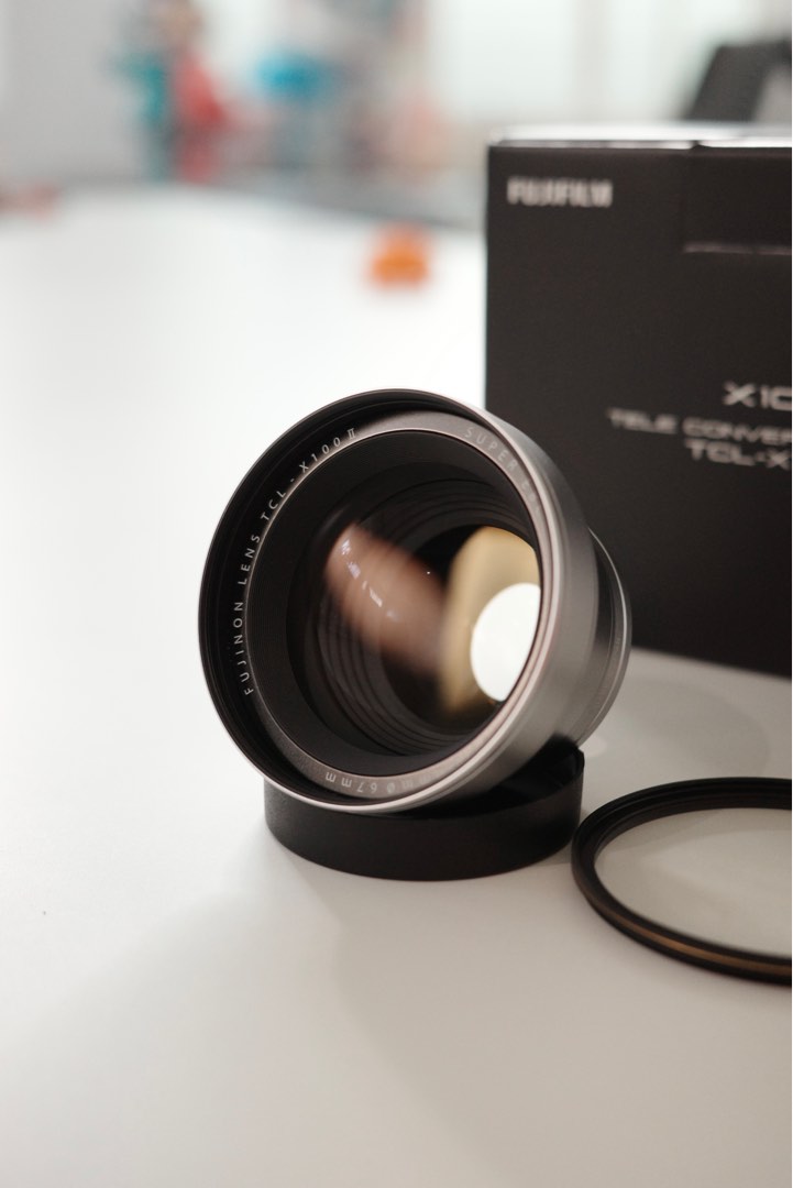 FUJIFILM TCL-X100 II Tele Conversion Lens (Silver), Photography, Lens & Kits on Carousell