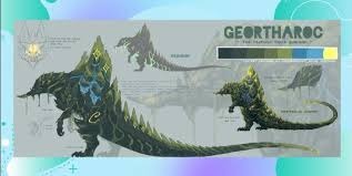 Geortharoc / Geo | Creature of sonaria | COS | ROBLOX |, Video Gaming ...