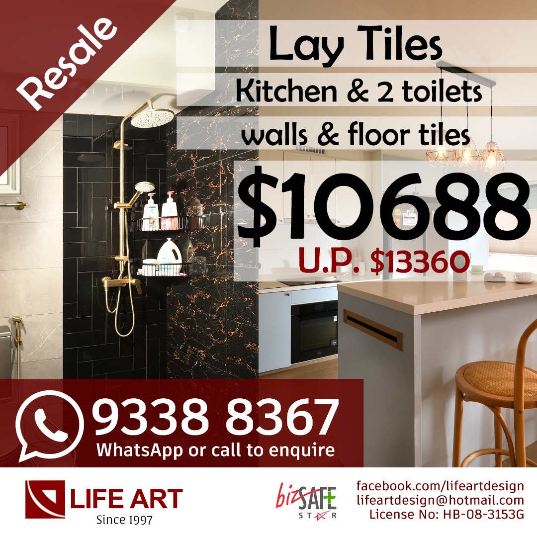 Hacking/HDB hacking/BTO Hacking/Lay tiles/Floor tiles, Home Services ...