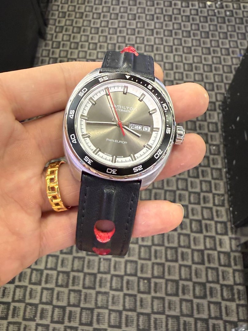 HAMILTON AMERICAN CLASSIC PAN EURO SWISS MADE AUTOMATIC, Men's Fashion ...