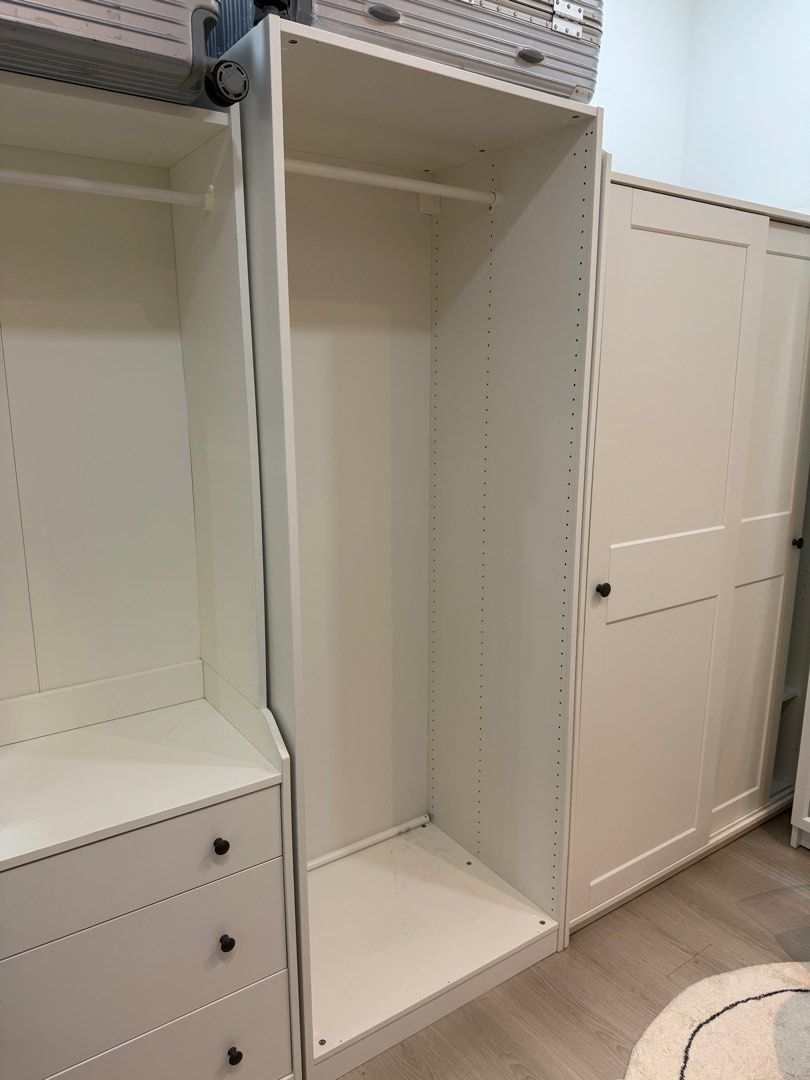 IKEA PAX wardrobe frame, Furniture & Home Living, Furniture, Shelves ...