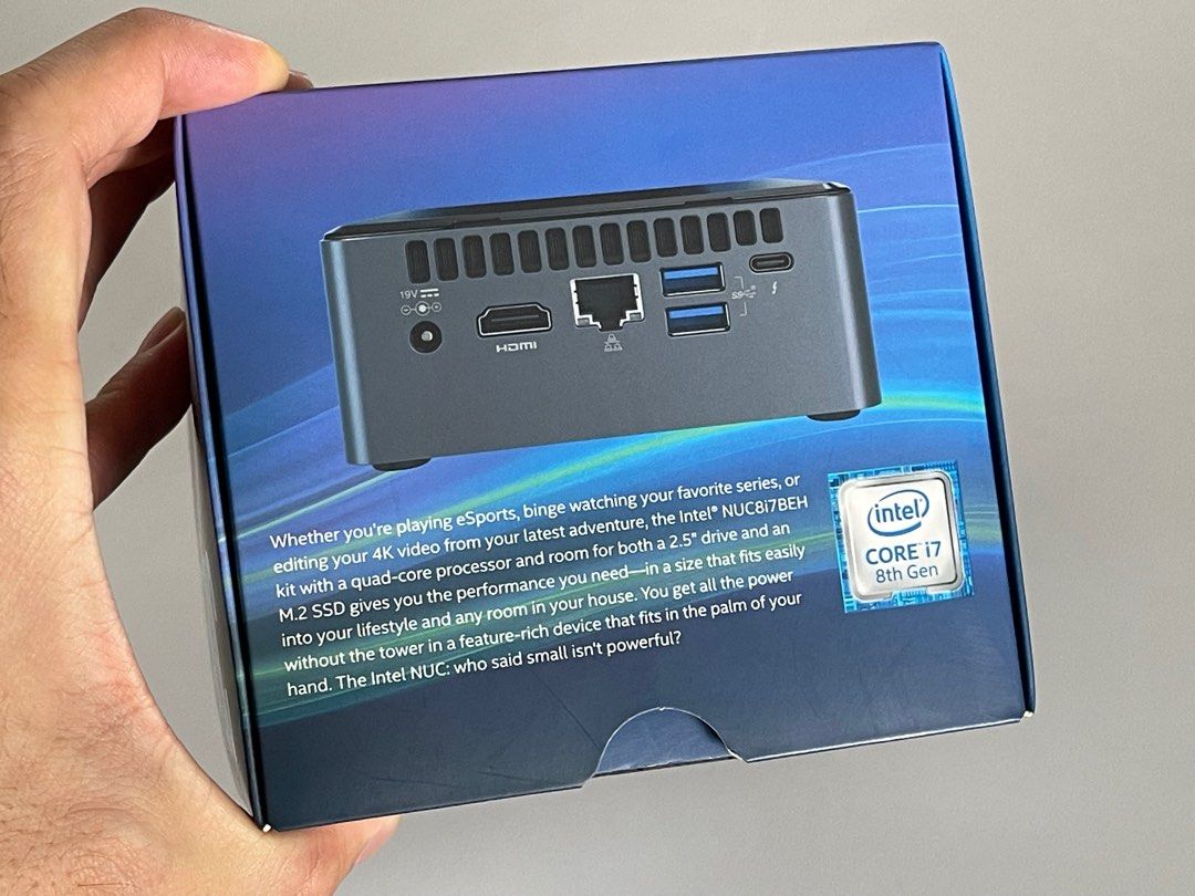 Intel NUC i7 8th Gen Desktop 32GB RAM 500 GB storage, Computers & Tech ...