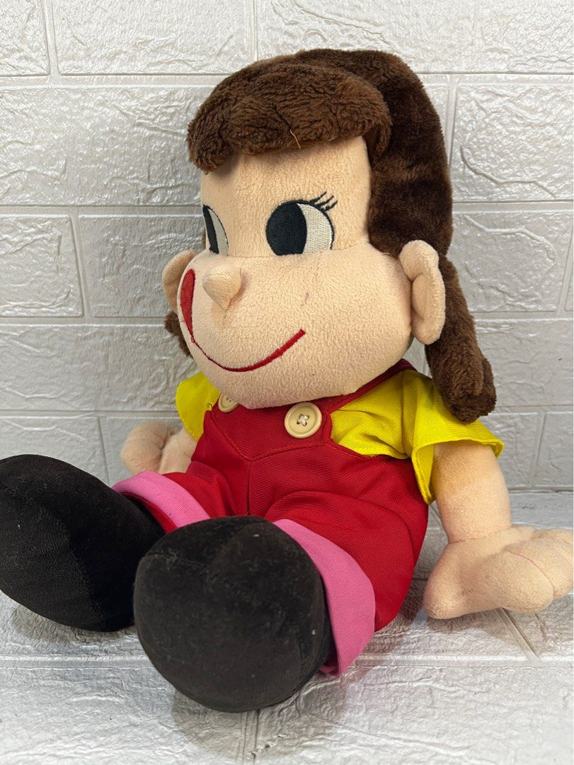 Japan Doll Peko Chan Fujiya Milky Candy Vintage Plush/Stufftoy, Hobbies ...