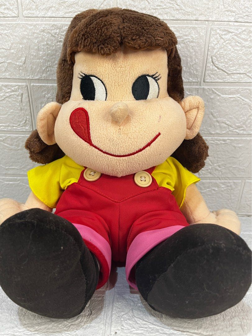 Japan Doll Peko Chan Fujiya Milky Candy Vintage Plush/Stufftoy, Hobbies ...