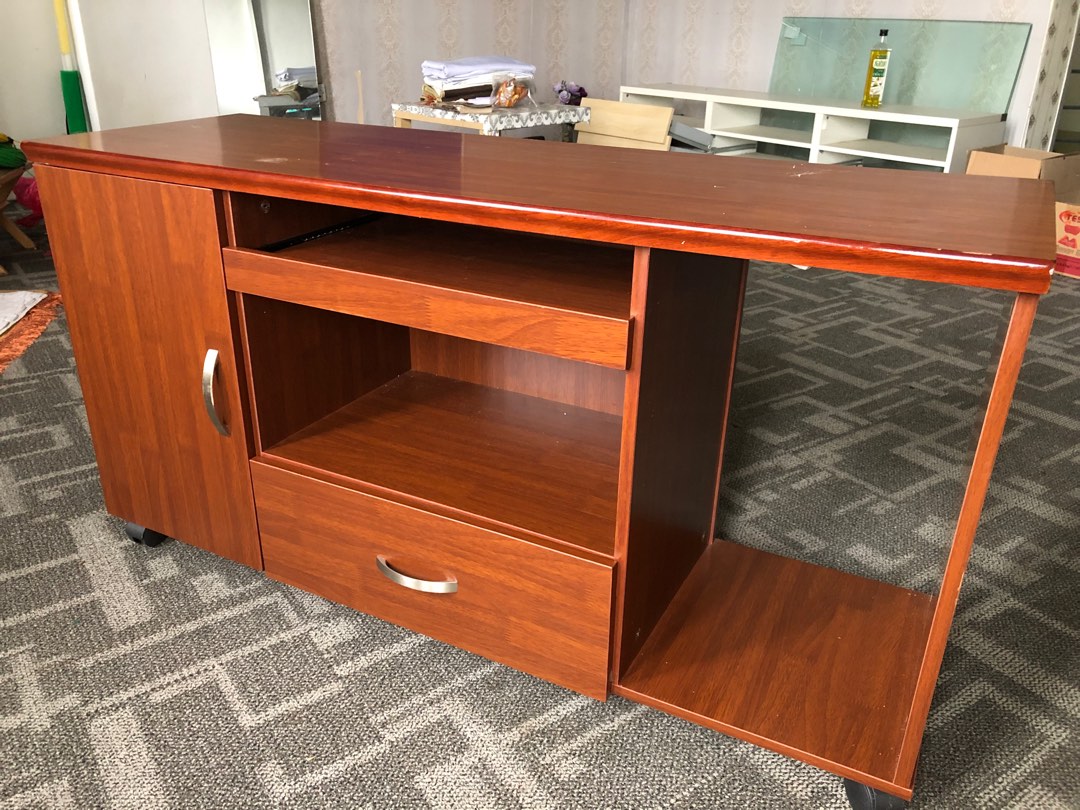 KABINET TV, MEJA TV , TELEVISYEN, Furniture & Home Living, Furniture ...