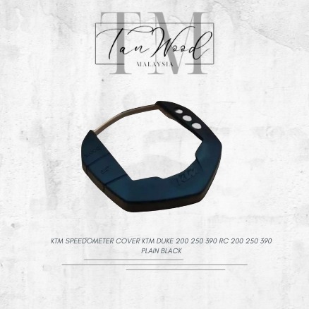 KTM SPEEDOMETER COVER KTM DUKE 200 250 390 RC 200 250 390 (PLAIN BLACK ...