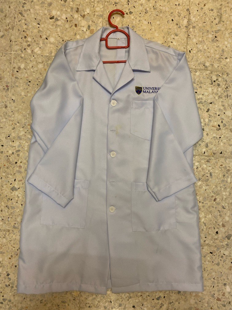 Lab Coat UM Universiti Malaya, Health & Nutrition, Braces, Support ...