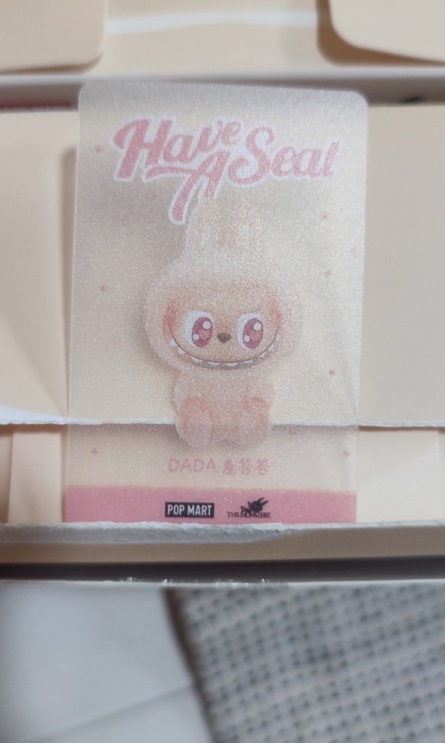 LABUBU HAVE A SEAT V2 (DADA), Hobbies & Toys, Toys & Games on Carousell