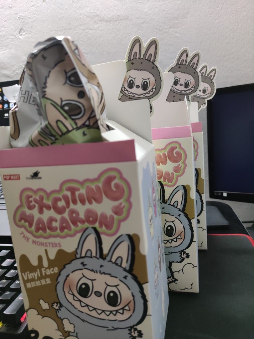 THE MONSTERS - Tasty Macarons - Sesame Bean (labubu v1), Hobbies & Toys ...