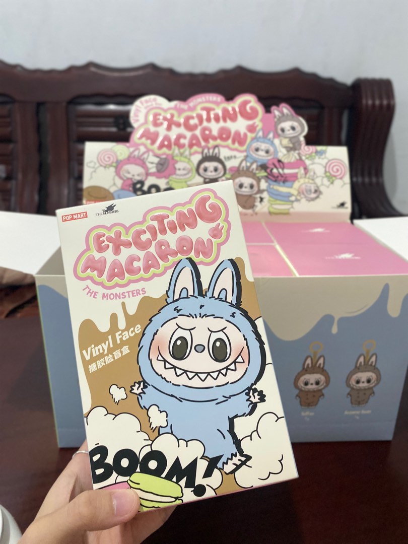 LABUBU V1 MACARON ORIGINAL POPMART INDONESIA, Toys & Collectibles ...