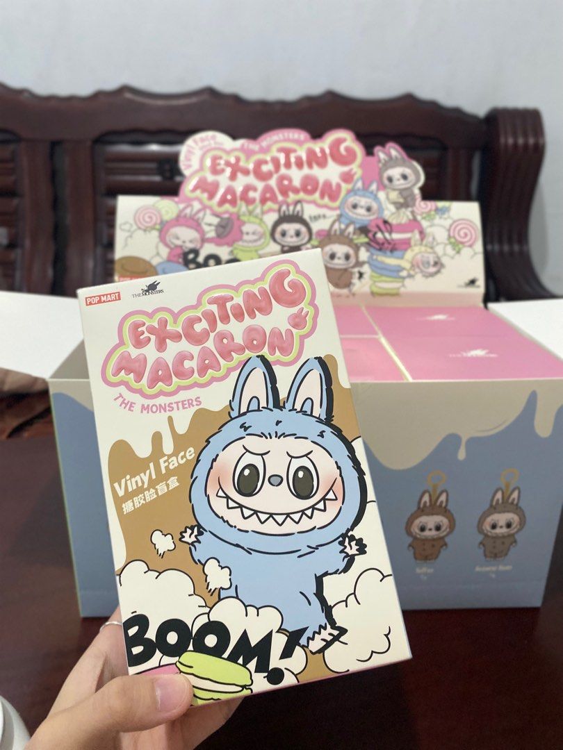 LABUBU V1 MACARON ORIGINAL POPMART INDONESIA, Toys & Collectibles ...