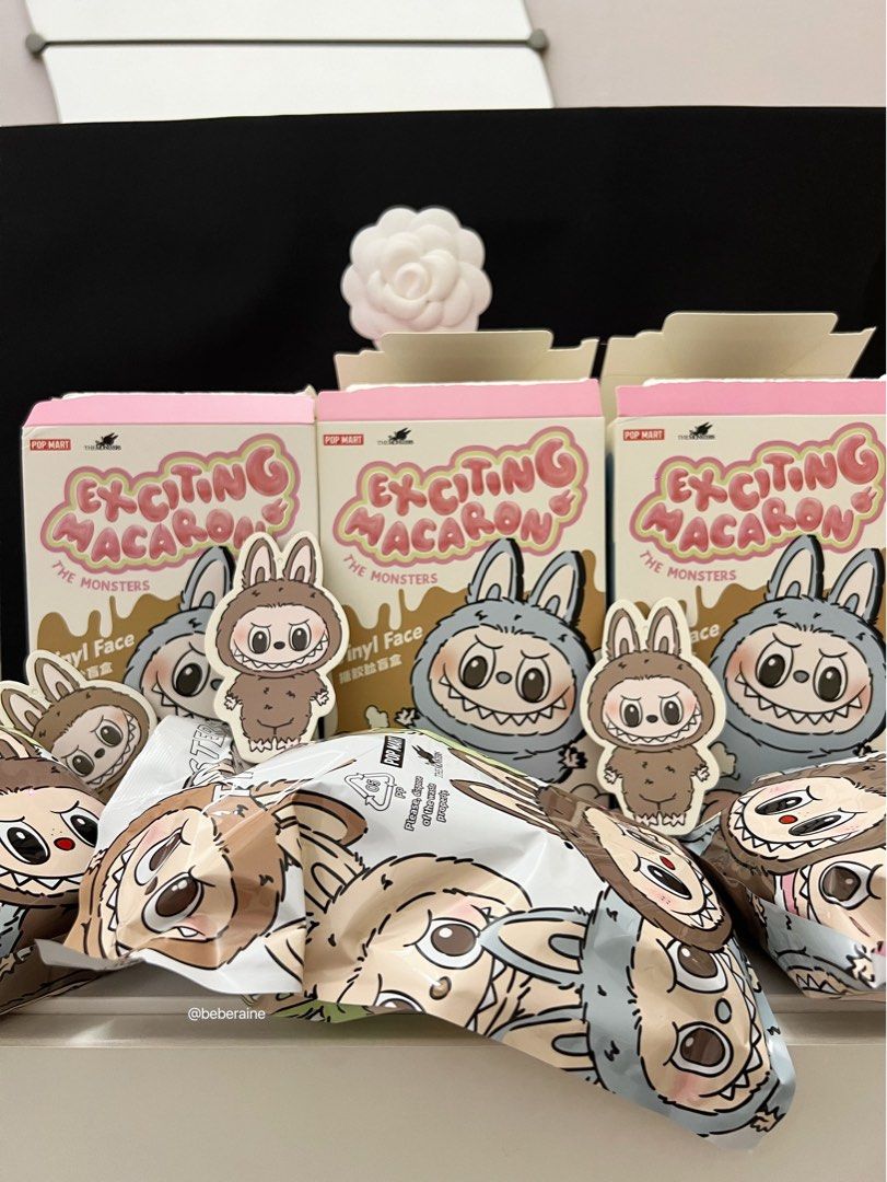 Labubu V1 Toffee (3 units), Hobbies & Toys, Toys & Games on Carousell