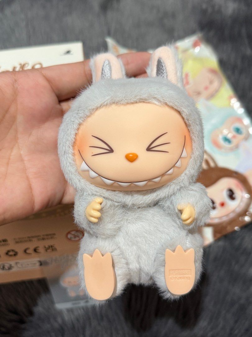 Labubu Version 2 Have A Seat HEHE Opened Only but Unused, Hobbies ...