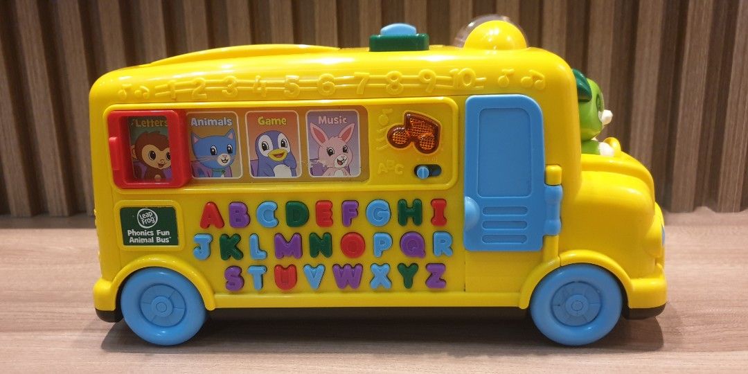 Leapfrog Phonics Bus, Babies & Kids, Infant Playtime on Carousell
