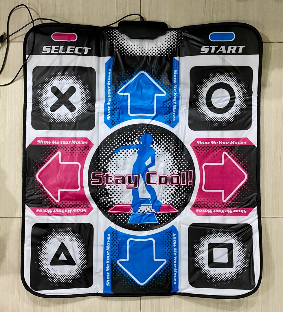 Like New Dance Pad like Dance Dance Revolution Includes Game, Video ...