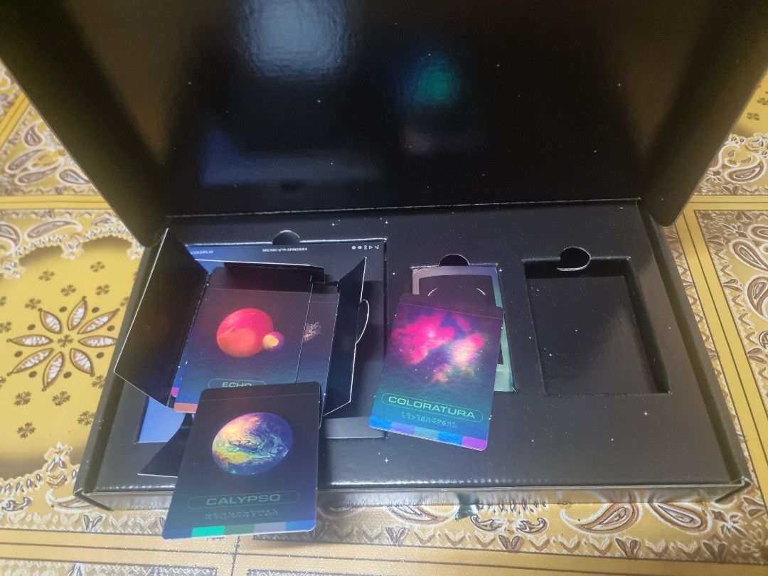 [Limited Edition] Coldplay Music of the Spheres Box set, Hobbies & Toys ...
