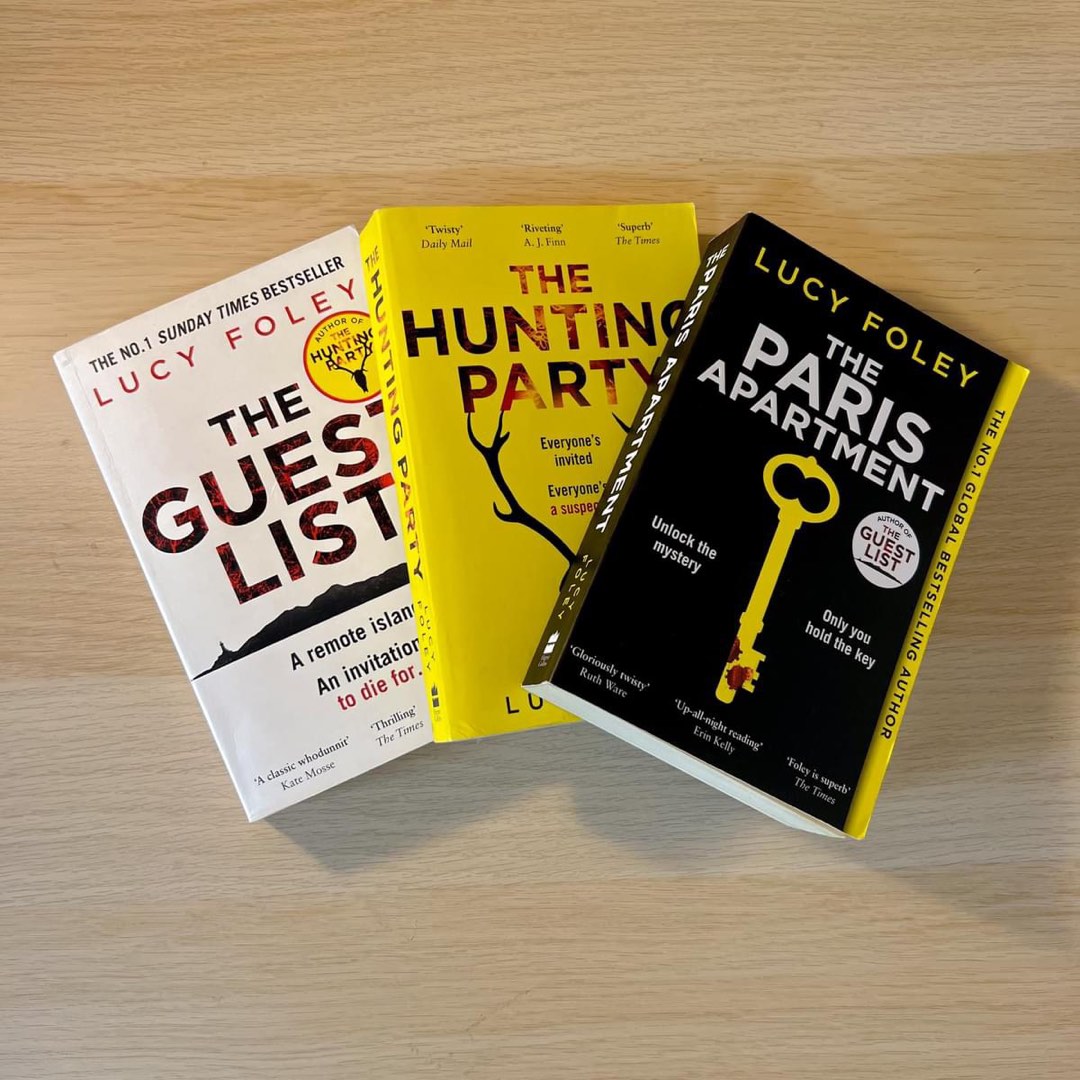 Lucy Foley Books/ Bundle / BookSet / The Guest List / The Hunting Party ...